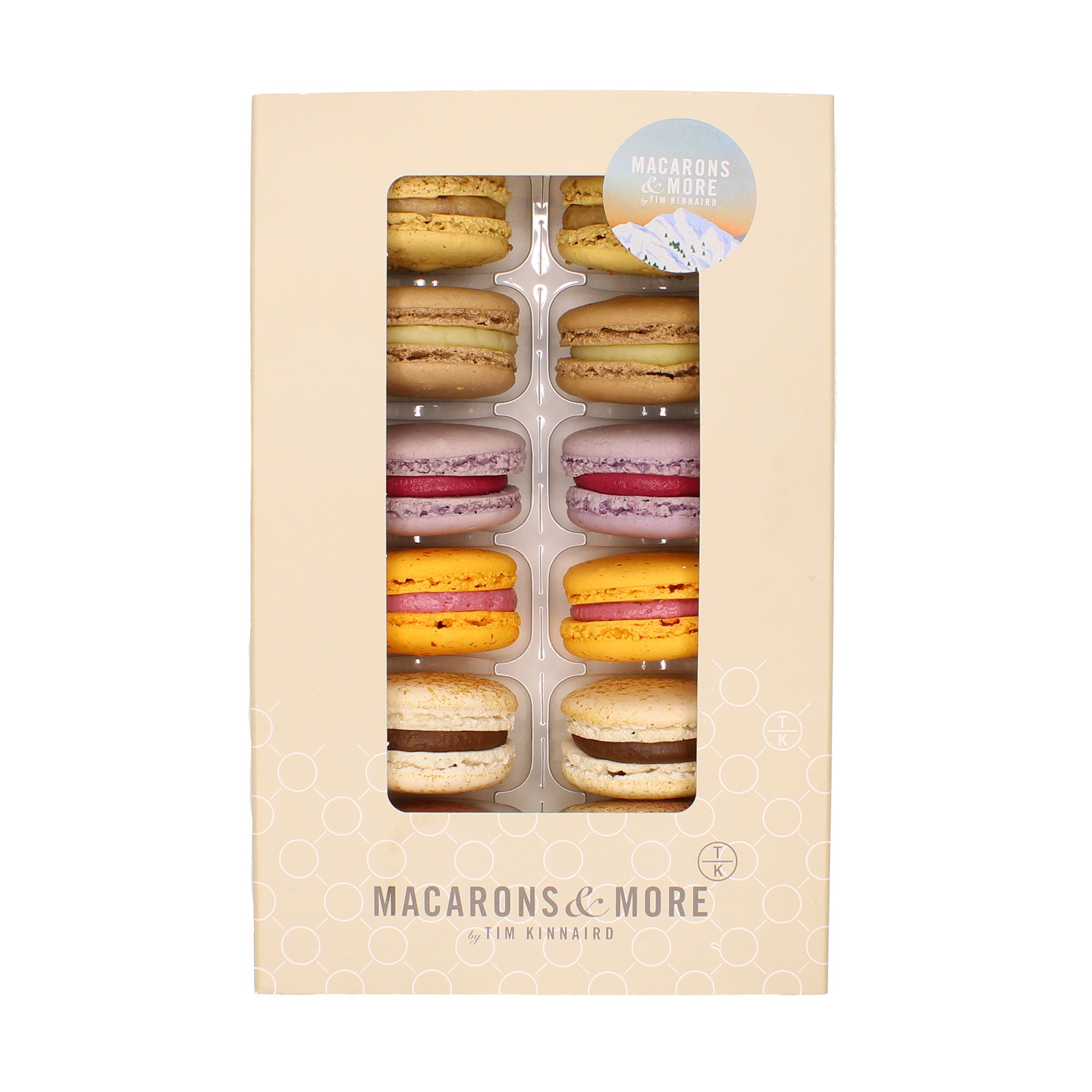 Christmas Macarons - Box of 12 Macaron | Macarons & More