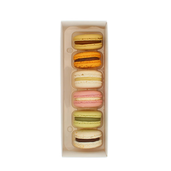 Signature Macaron Gift Box (Box of 6) | Macarons & More